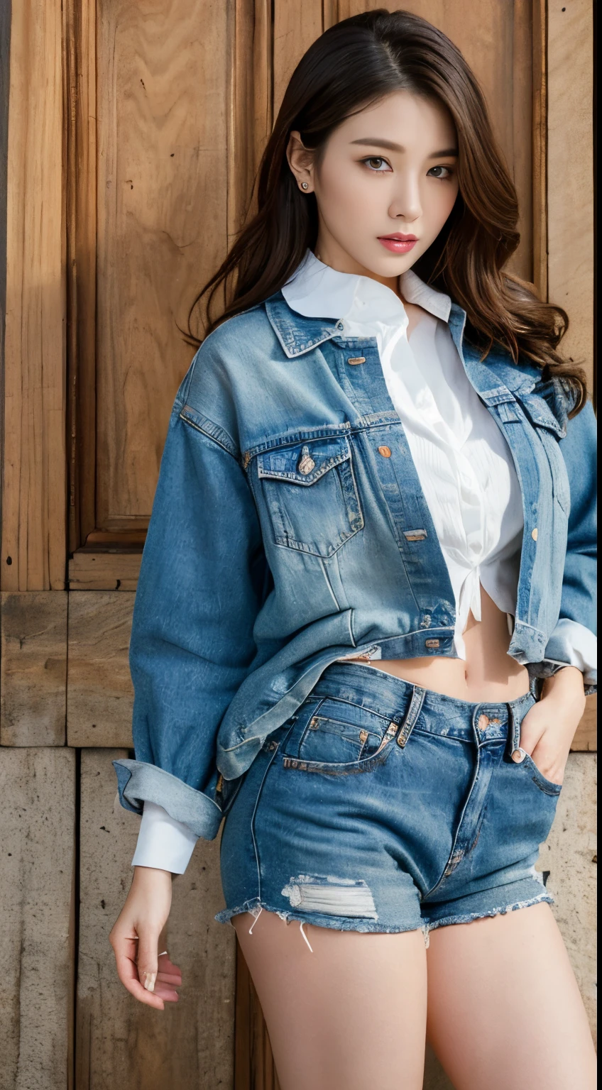 ((midnight, best quality, 8k, masterpiece :1.3)), full body - SeaArt AI