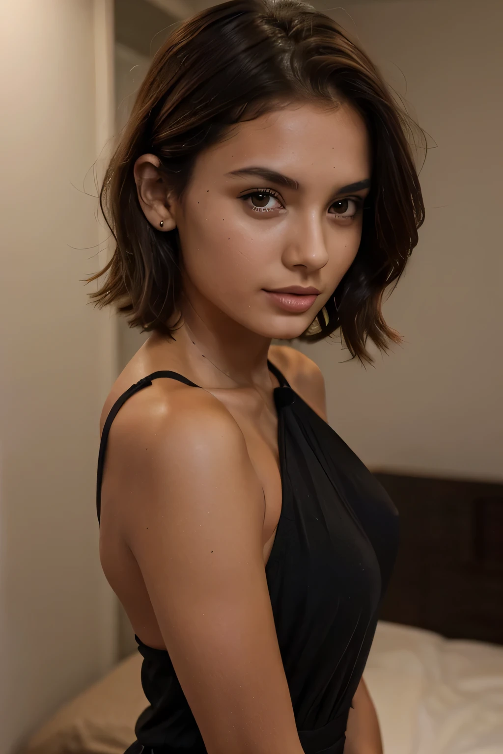 Sophia Mud, 25 Jahre alt, schlankes Model, Kizi, Nahaufnahme - SeaArt AI