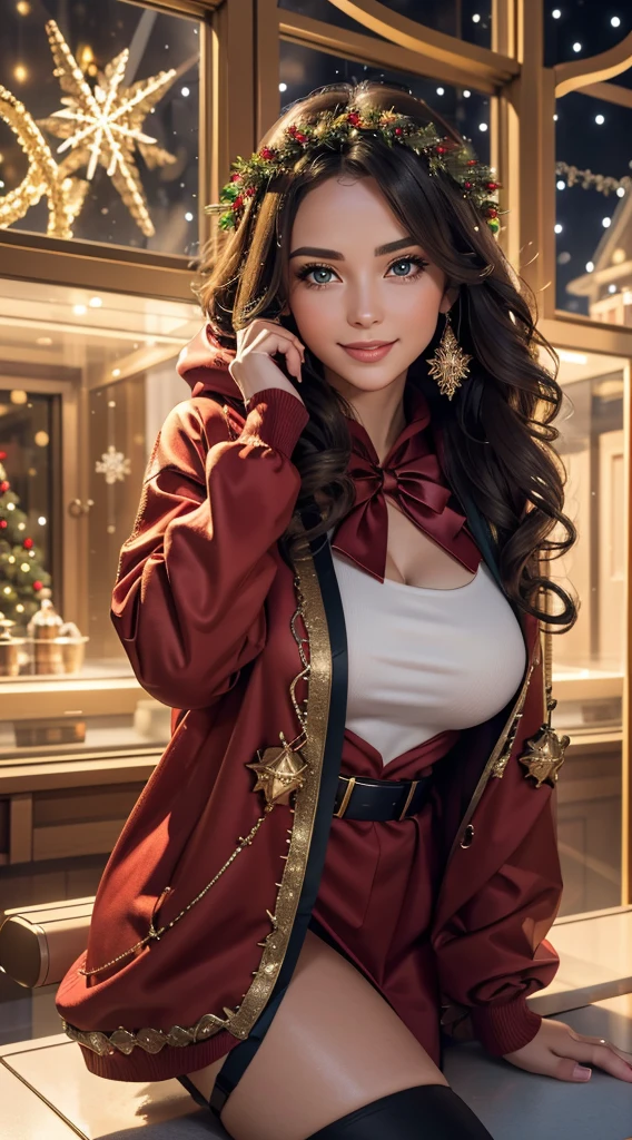 Merry Christmas created with SeaArt AI