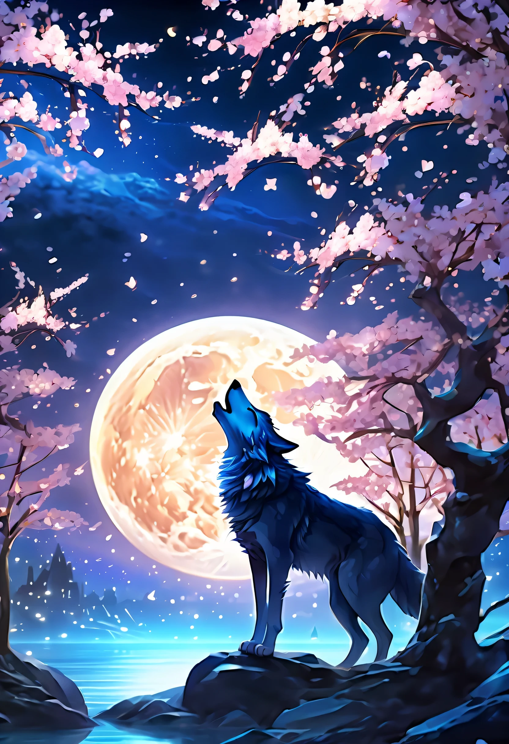 City Night View/城市夜景/都市の夜景 created with SeaArt AI