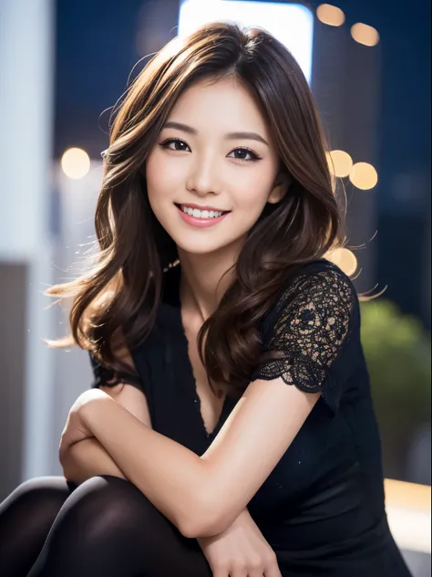 kindly smile, A smile loved by everyone, Best Quality,Above the knee ...