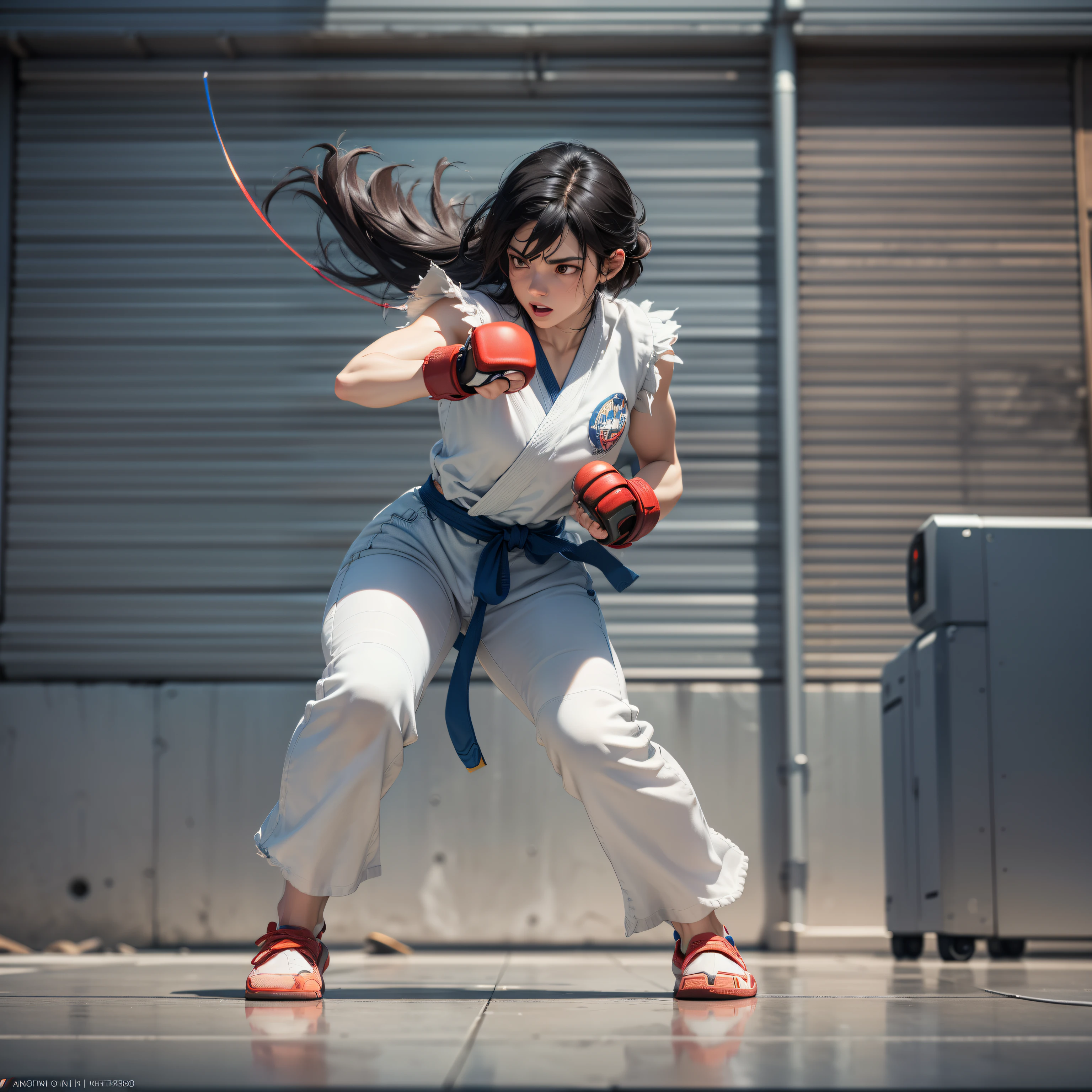 based on Ryu from street fighter created with SeaArt AI