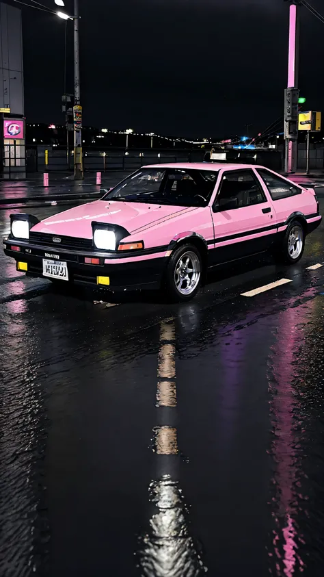 Toyota AE86 - SeaArt AI Model