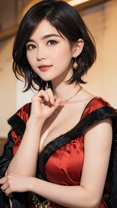 147 (20歳の女性,動物キャラクタープリントコスチューム), (超現実的な), (高解像度), ((美しい髪型 46)) - SeaArt AI