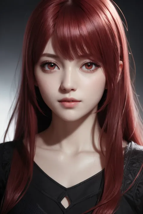 A red girl - SeaArt AI
