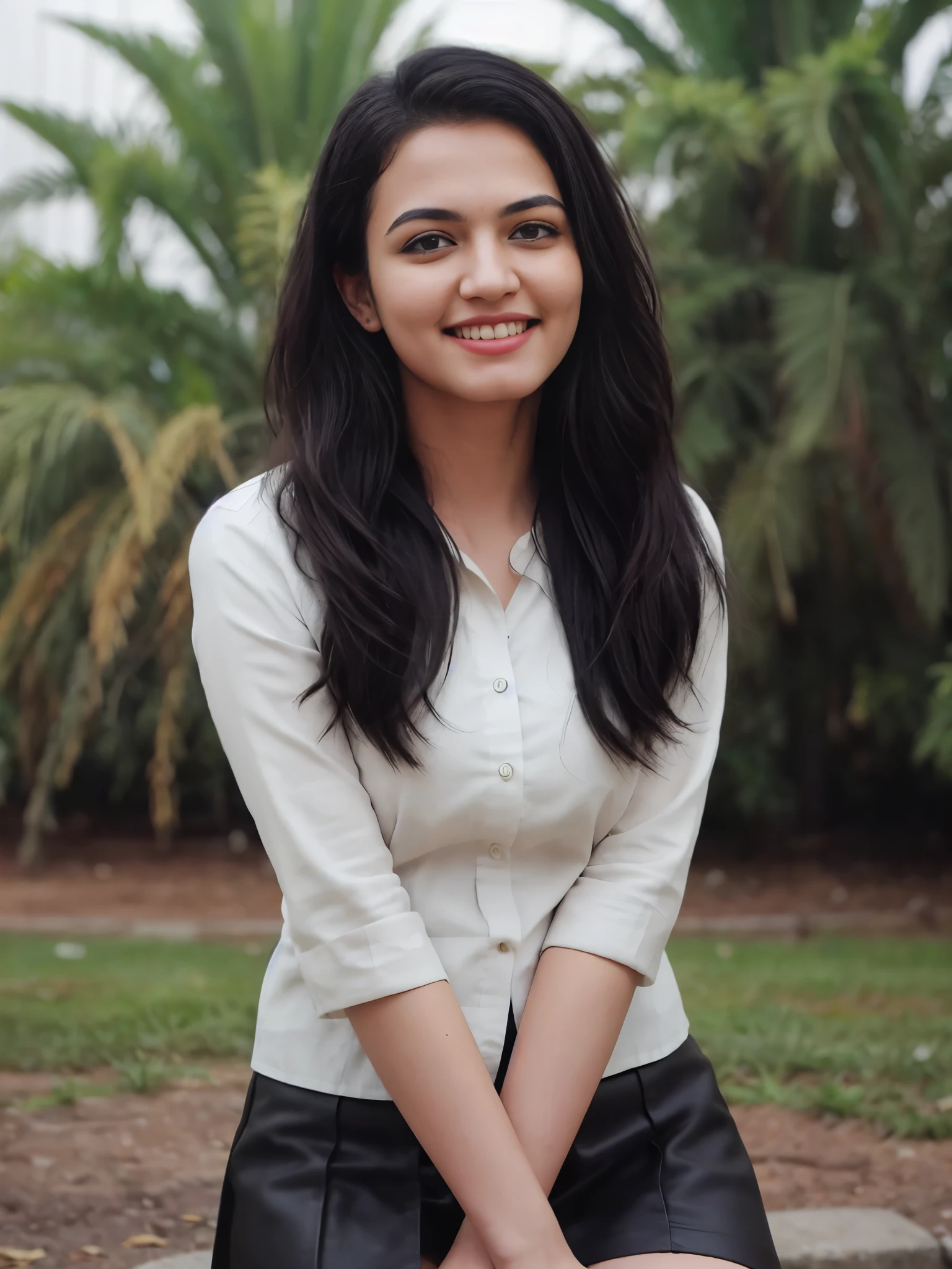 Beautiful Indian Girl created with SeaArt AI