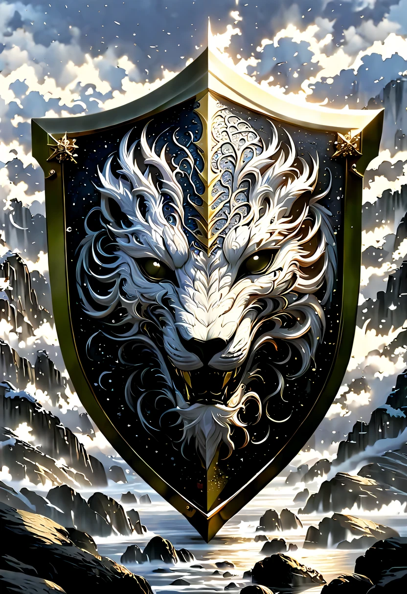 SeaArt AIで作成された盾