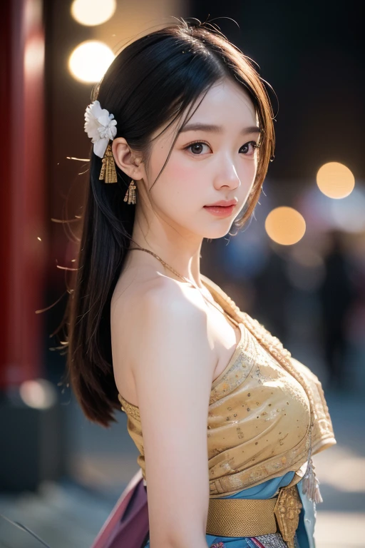 Traditional Thai dress تم إنشاؤه باستخدام SeaArt الذكاء الاصطناعي