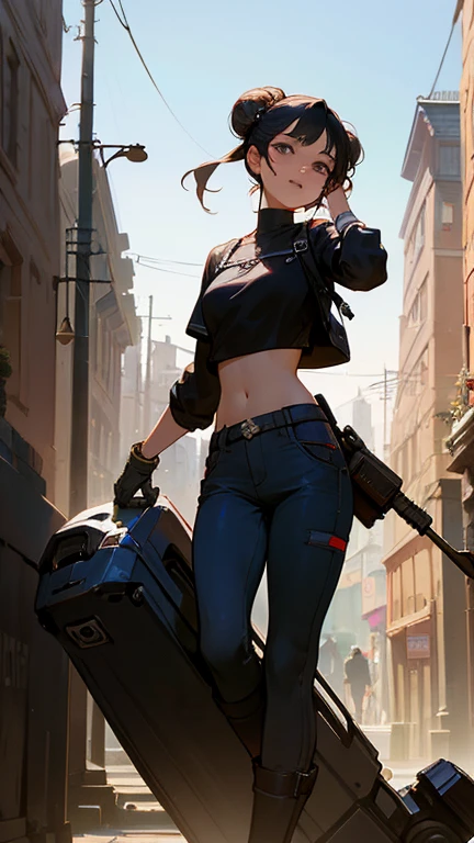 Samdoesarts; Award-winning half-length portrait of a beautiful woman wearing a c - SeaArt AI