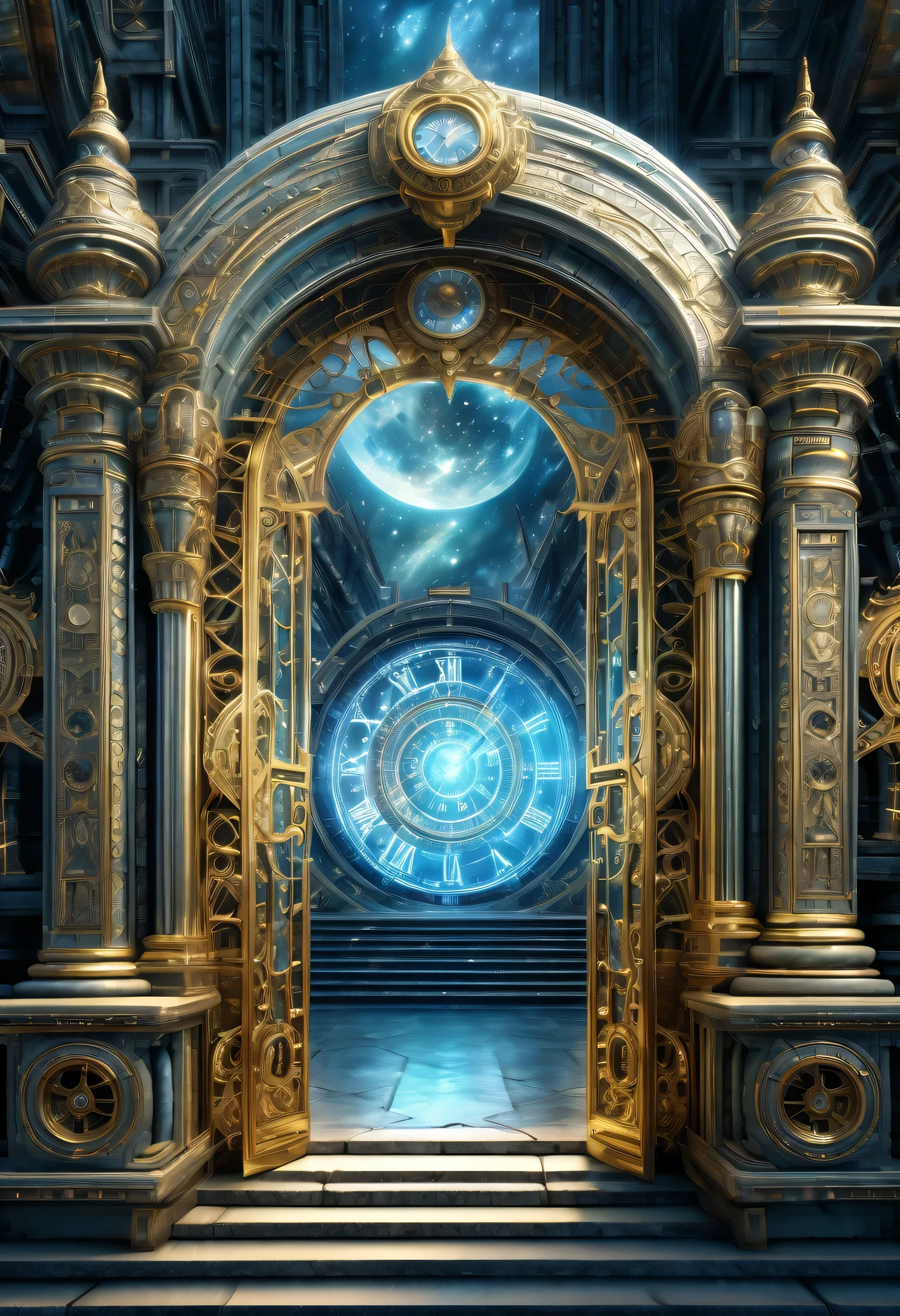 SeaArt AIで作成されたGateway of Time and Space/被遗忘的时空之门/忘れられた時空の扉