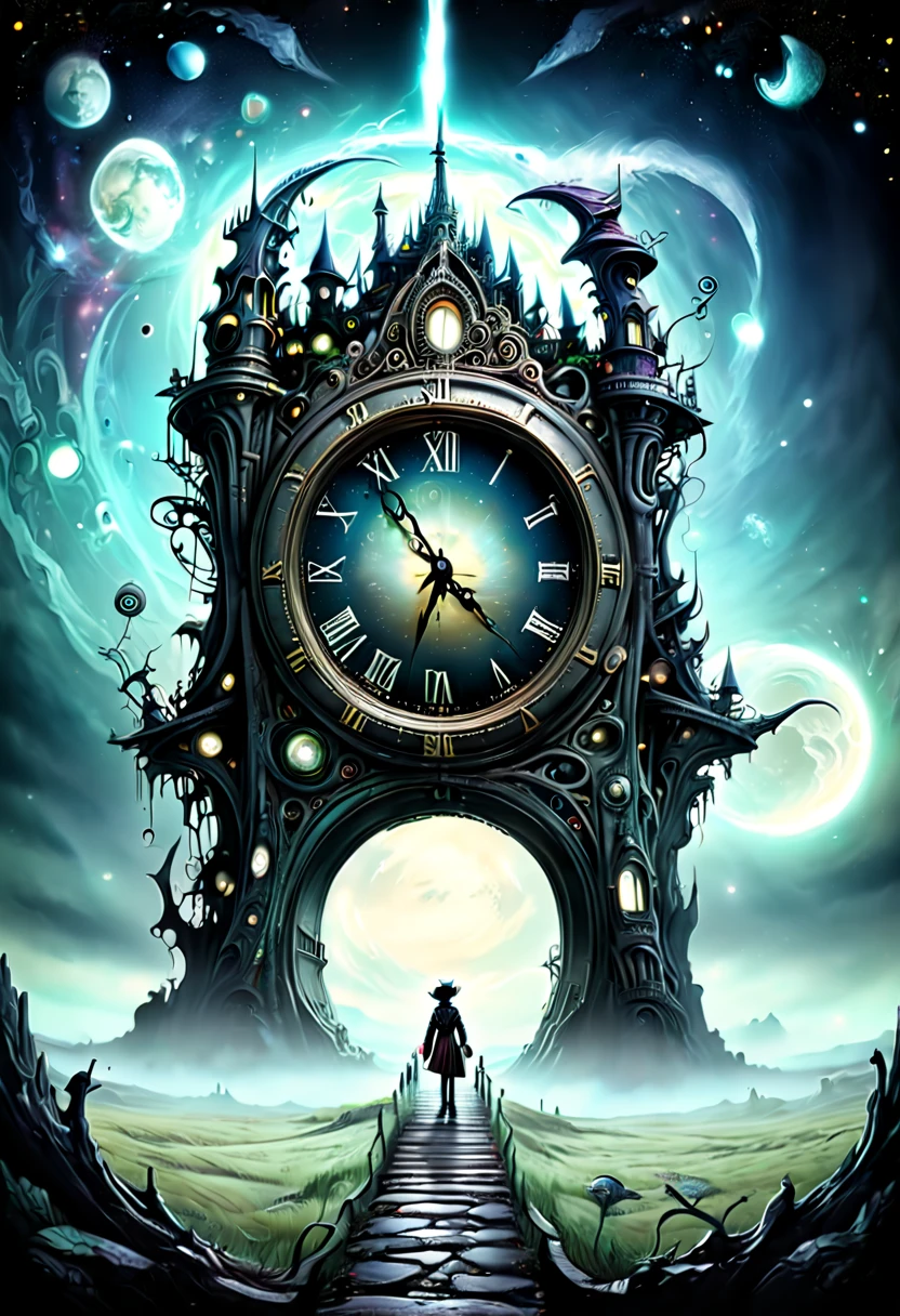 被遗忘的时空之门/Forgotten Gateway of Time and Space/忘れられた時空の扉 created with SeaArt AI