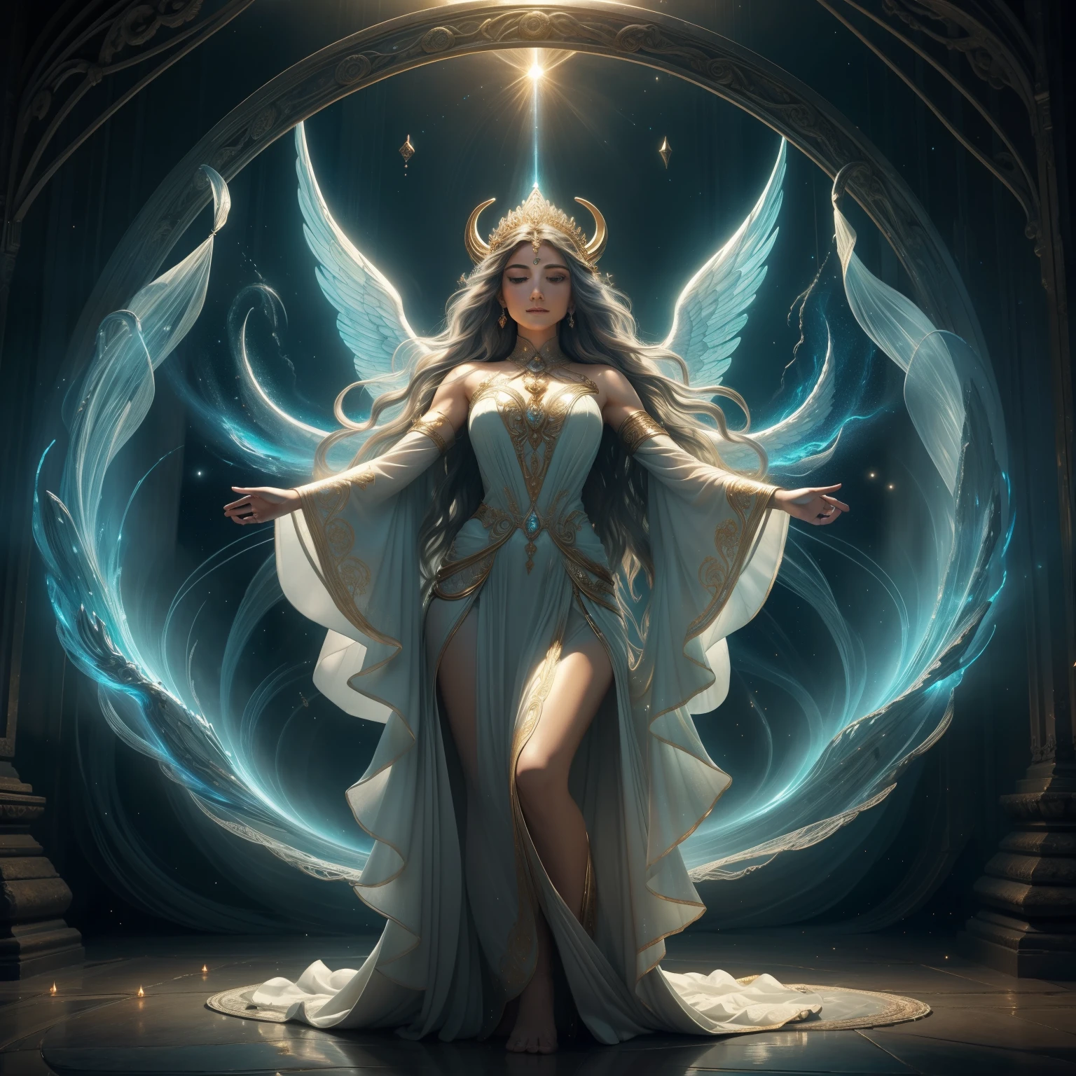 Forgotten Gateway of Time and Space (20240201) created with SeaArt AI