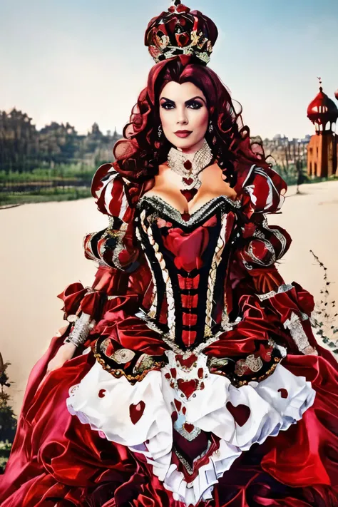Photorealistic Queen of Hearts 红心皇后 - SeaArt AI Model