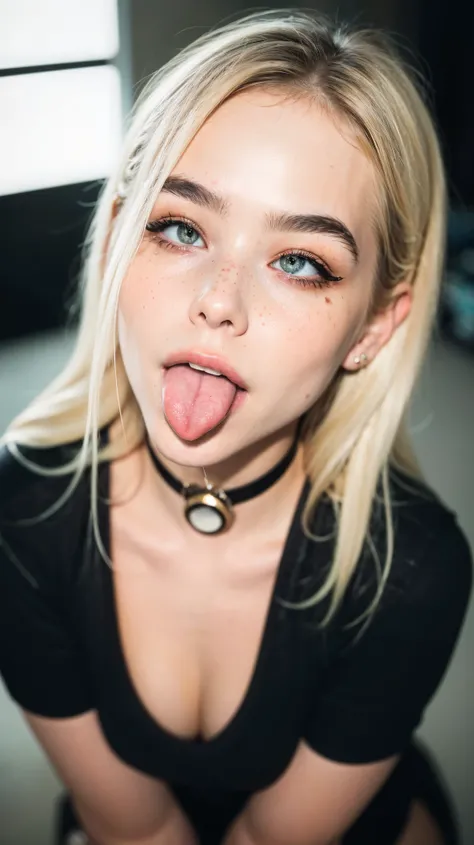 (ultra realistic),Photo, high quality, Analog Photography Ahegao , (low lighting) - SeaArt AI