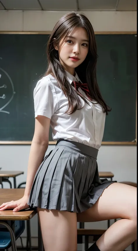 女の子1名 セクシーな外観 1 5 平らな胸 1 3 非常に詳しい目 非常に詳しい顔 Seaart Ai