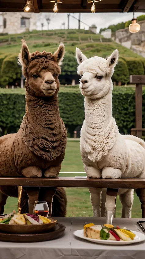 Hyperrealistic art alpaca, octane render, Gradient grass, stylized ...