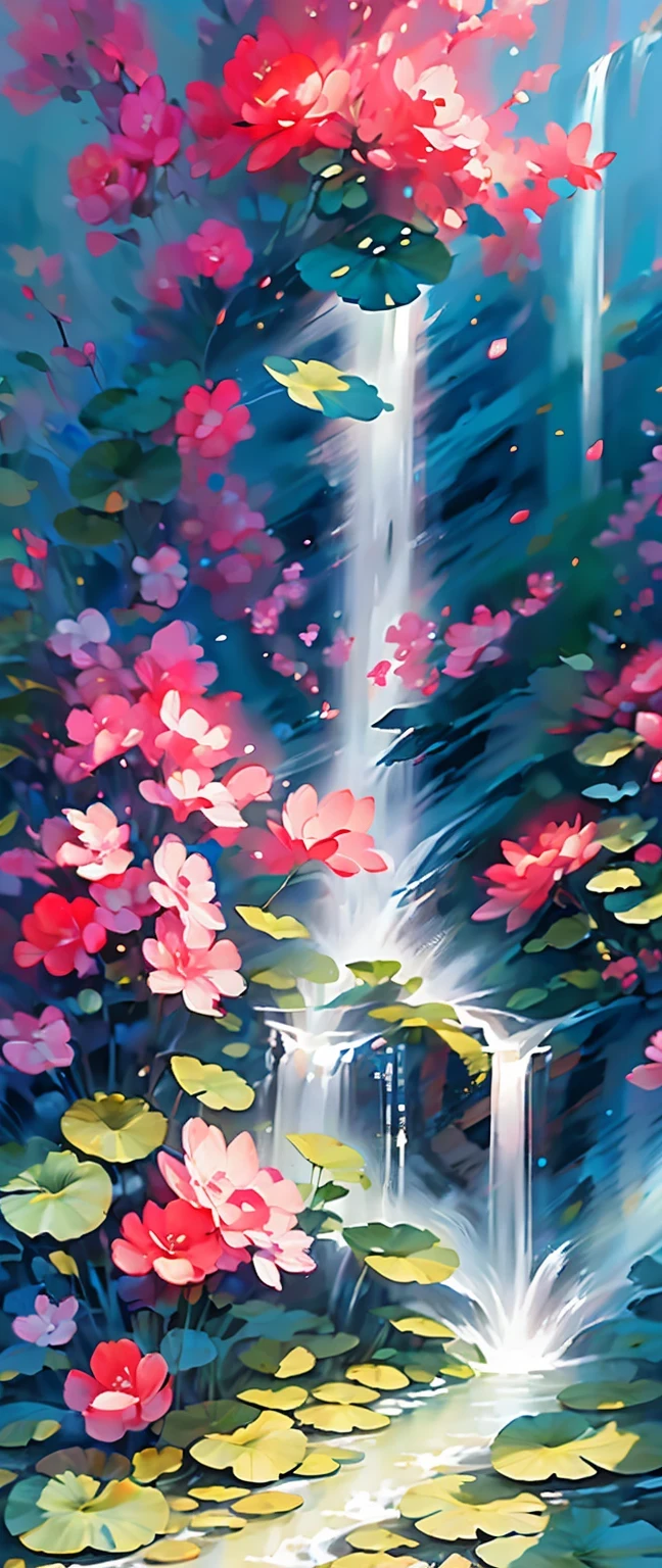 瀑布 Created With Seaart Ai