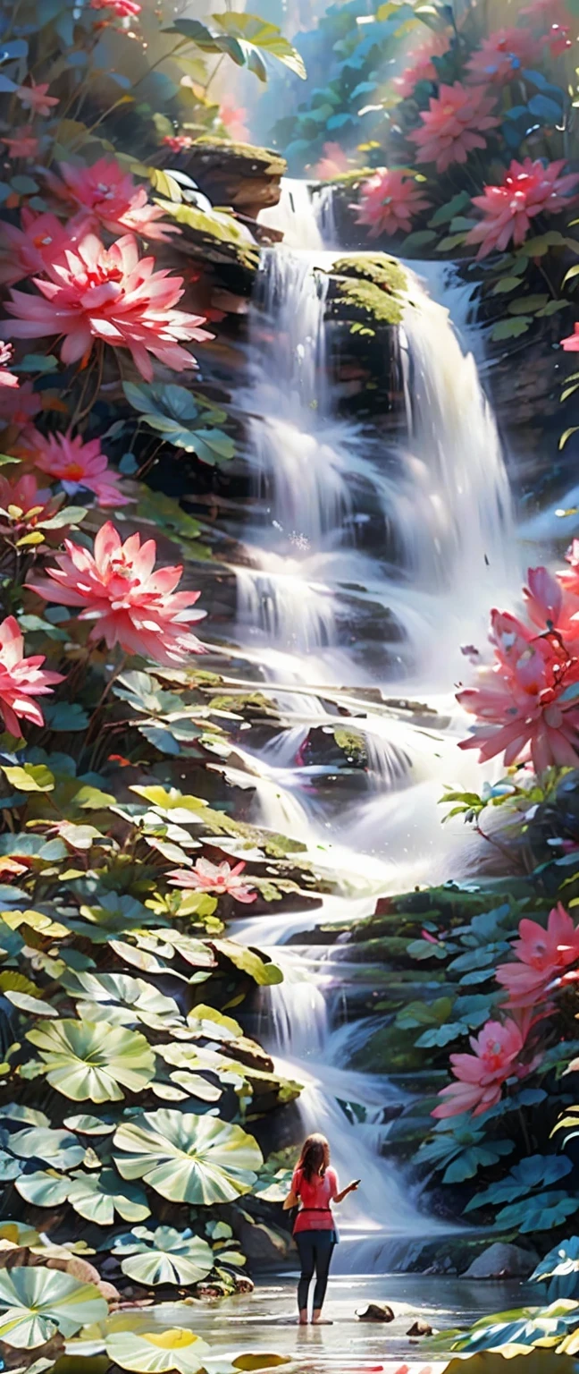瀑布 Created With Seaart Ai
