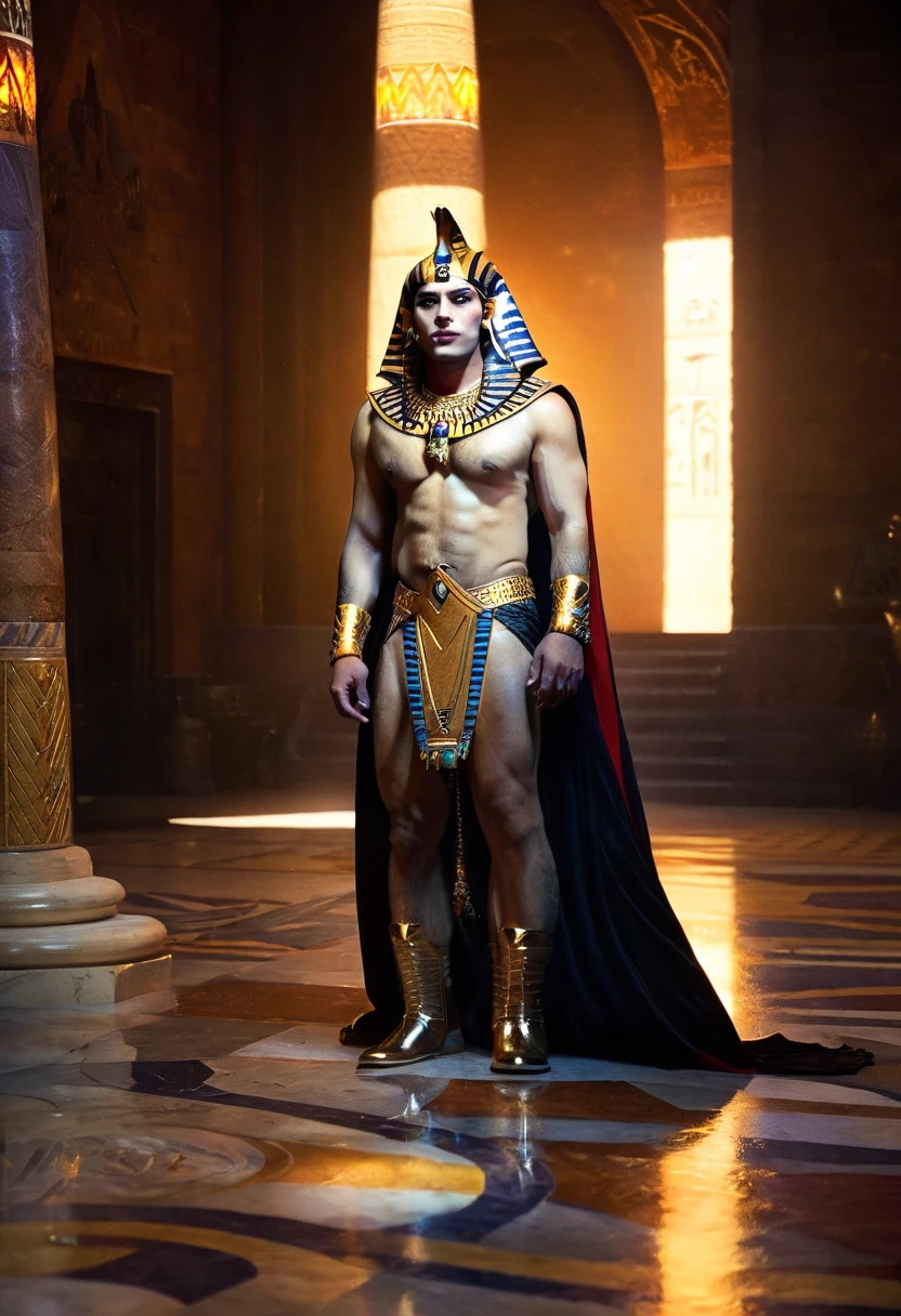 Gay Vamp pharaoh created with SeaArt AI