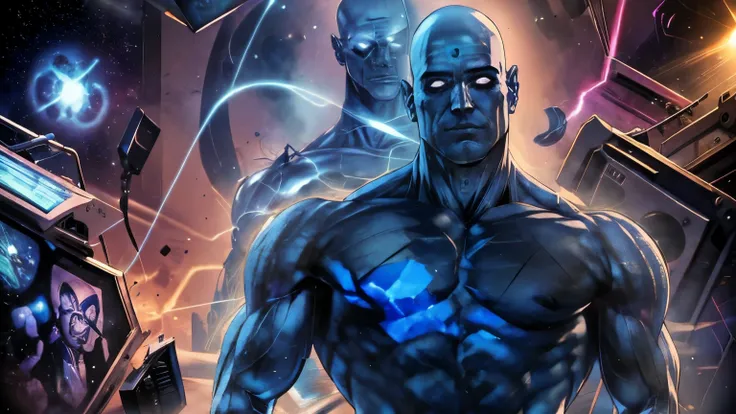 Dr Manhattan from "Watchmen" - SeaArt AI Model