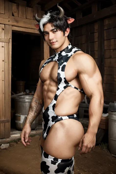 Gay Cow Costume - SeaArt AIモデル