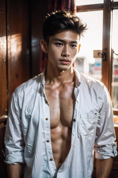 Handsome Thai Men Seaart Aiモデル