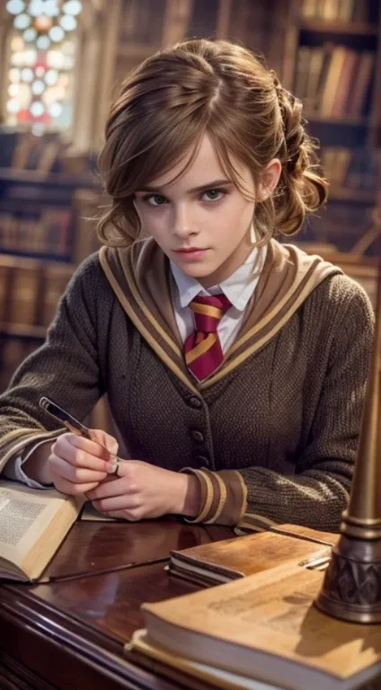 a young emma watson as hermione granger - SeaArt Al - Free Al Art Generator a young emma watson as hermione granger - SeaArt Al - Free Al Art Generator