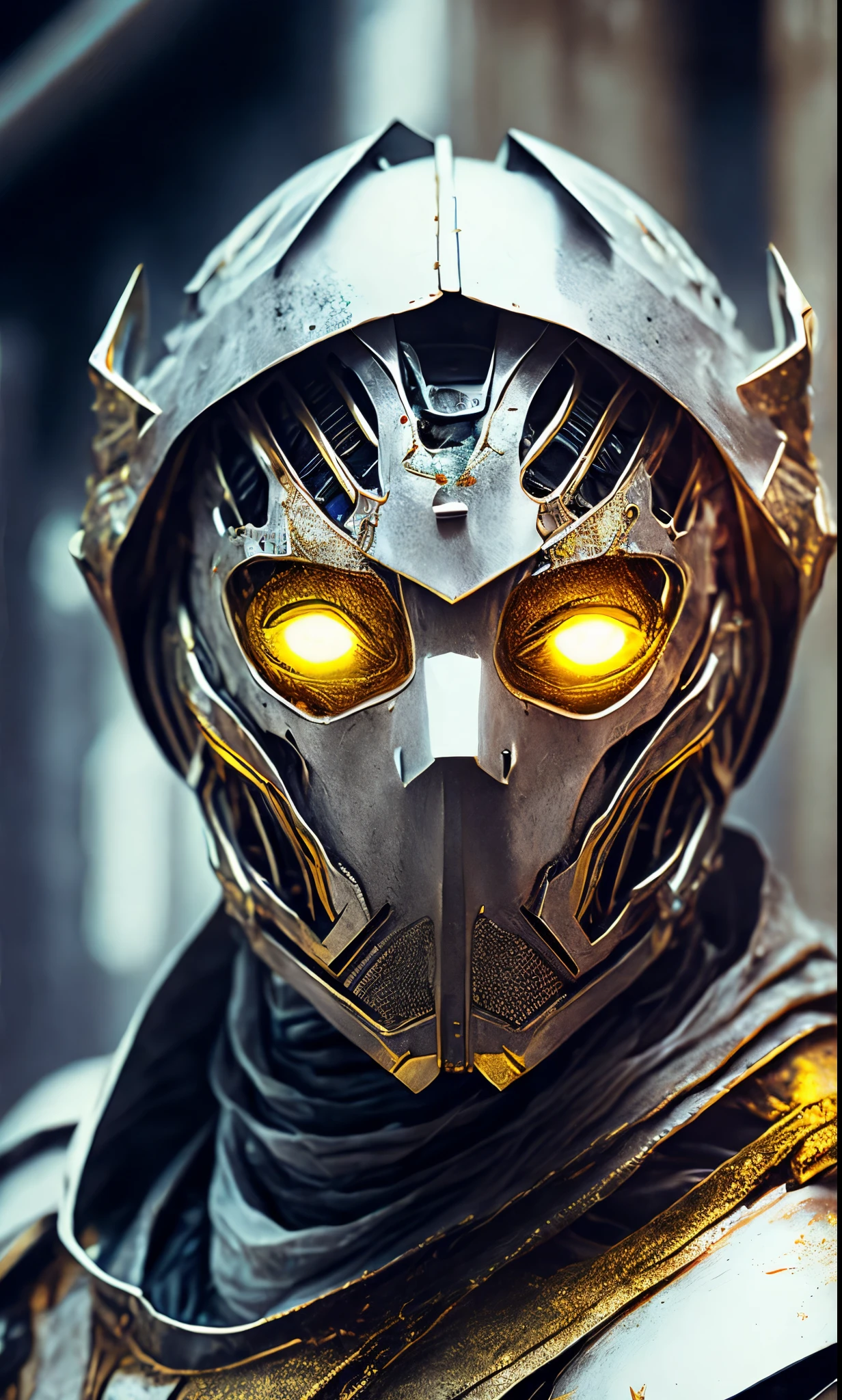 breathtaking cinematic science fiction photo of a portrait of a non ...