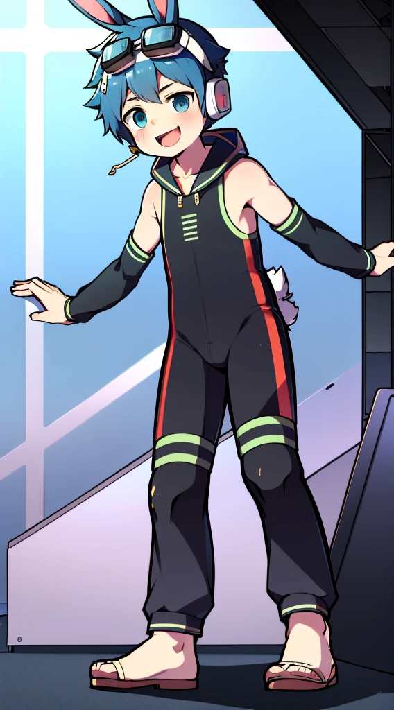 2D Boy Shota，One-piece mountaineering suit，Slim, healthy body - SeaArt AI