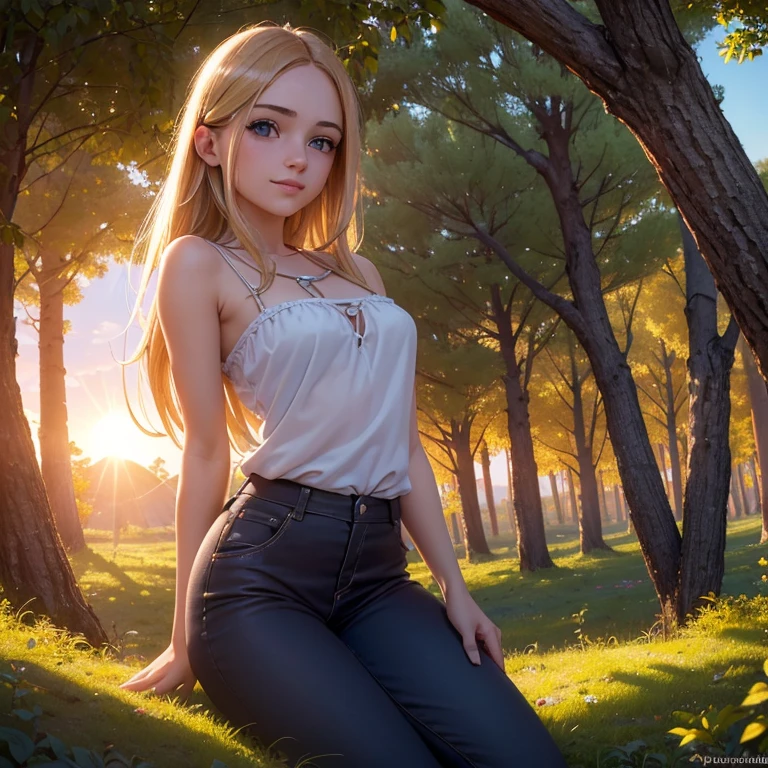 (Obra maestra, mejor calidad:1.4), (8k), joven belleza rubia - SeaArt AI