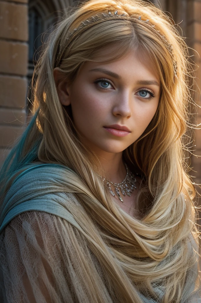 Masterpiece, circa 1460 AD, in the early morning light, a young French ...