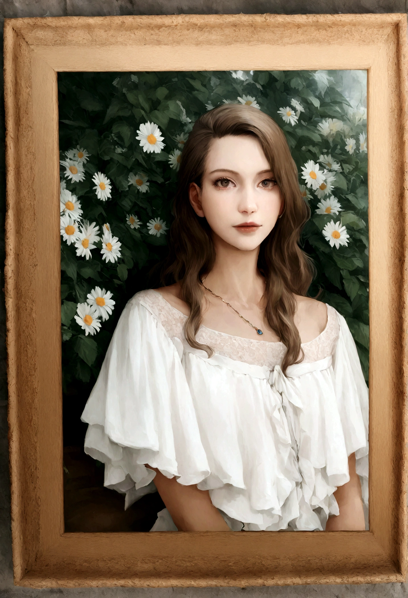 Foto Realista De Uma Jovem Mulher Linda Branca Loira Seios Grandes