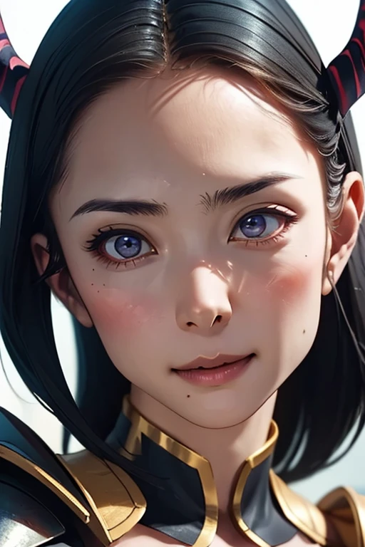 (masterpiece, highest quality)、Cute girl demon king、Pointed Ears ...