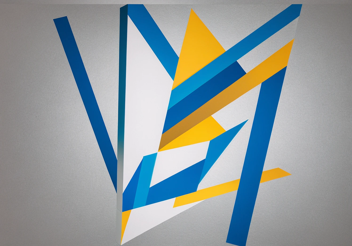 Geometrical abstract art, colorful, simple design, squares and ...