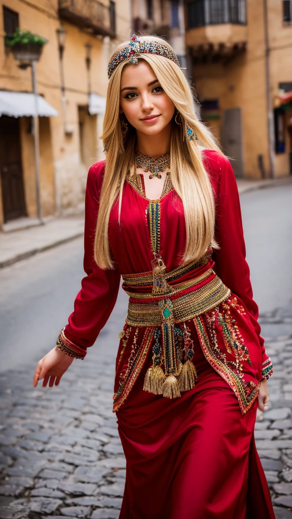 Most beautiful blonde lady, robe kabyle, berber,amazigh, kabyle beauty ...