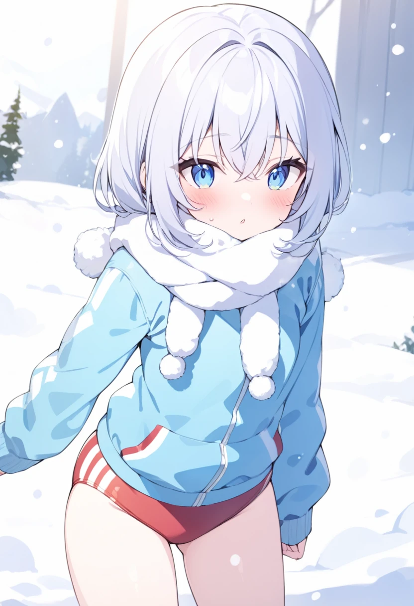Sfw,buruma,girl winter snow - SeaArt AI