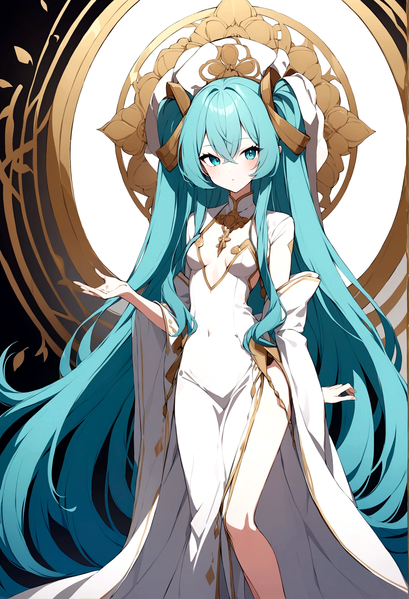 Miku (w/ very long hair) - SeaArt AI