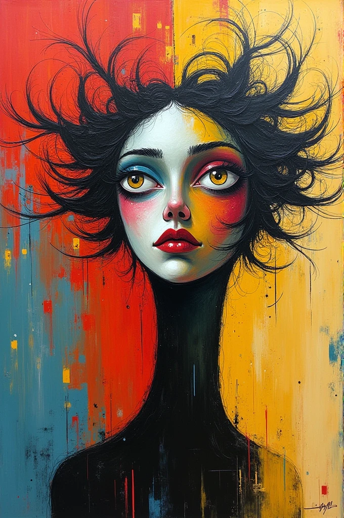 Expressionist artwork image - SeaArt AI