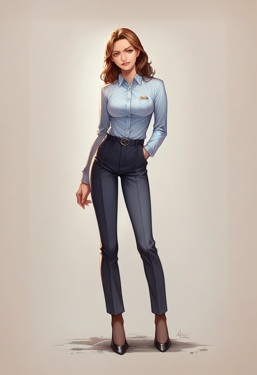 Modelshoot style,Pam Beesly, (extremely detailed CG unity 8k wallpaper ...
