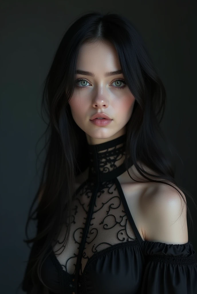 LKvansky, raw photo, realist, detailed, 8k, Ukrainian model, Gothic - SeaArt AI