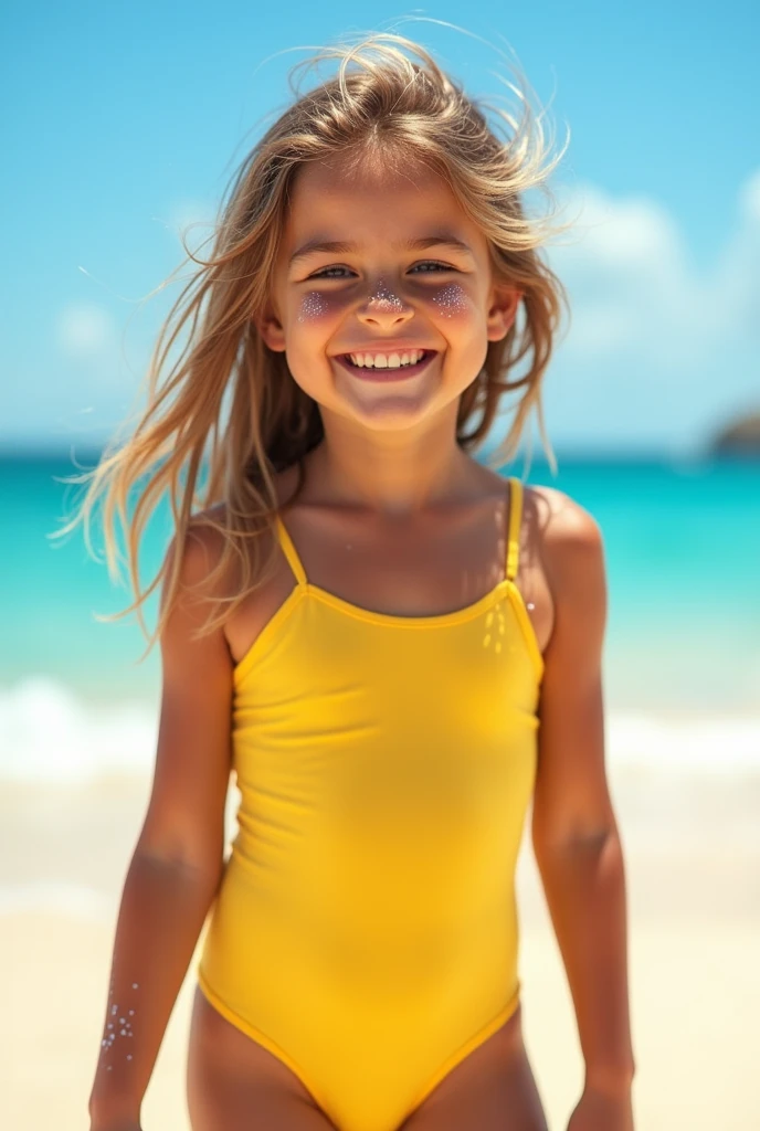 Young girl in swimsuit - SeaArt AI