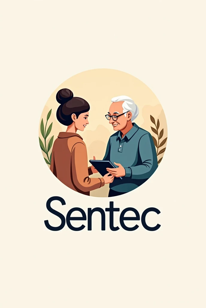 Necesito crear el logo para un programa social llamado SENTEC - SeaArt AI
