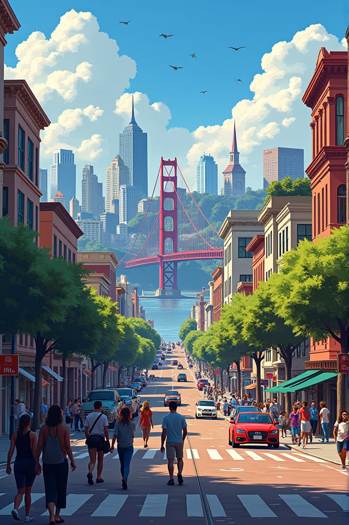 San Francisco - SeaArt AI