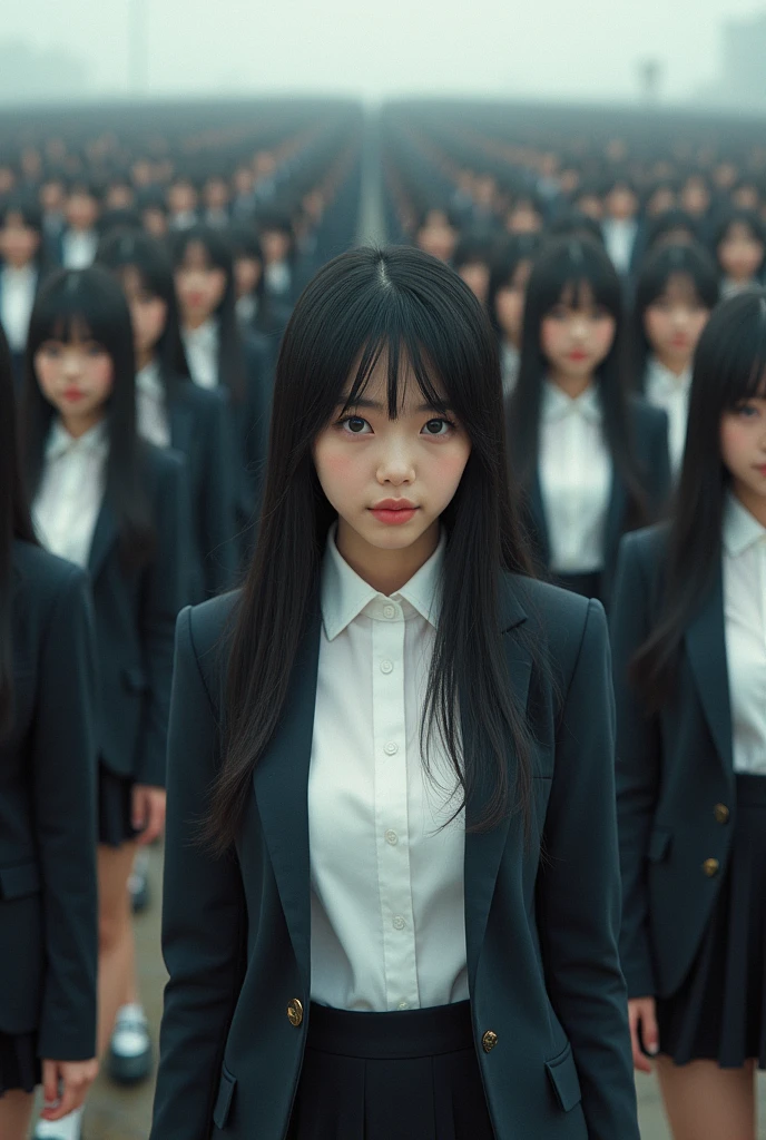 (Japanese Clone-girls=Myself), (Super Best masterpiece Clone - SeaArt AI