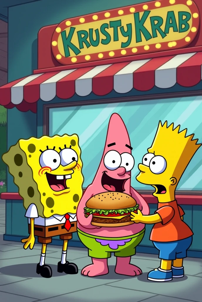 crusty crab created with SeaArt AI