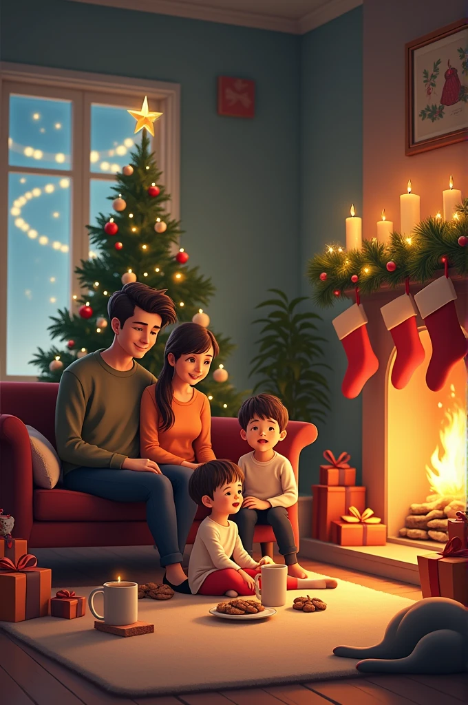 Create a Christmas Day image - SeaArt AI