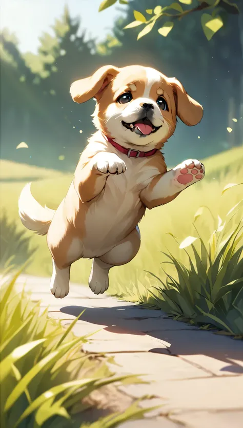 Flying Puppy(DailyChallenge) - 使用SeaArt AI 创作