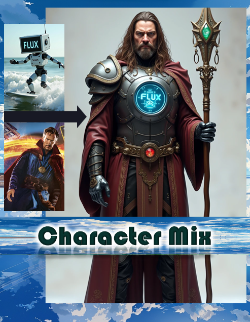 SeaArt AI | 角色融合 Character Mix