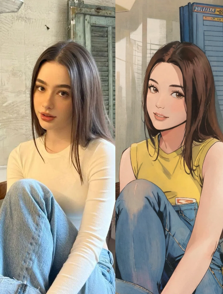 SeaArt AI | Old Manga Filter