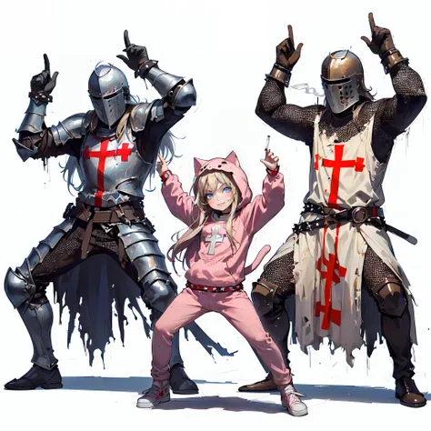 SeaArt AIで作成されたGeorge & Harry with 花子